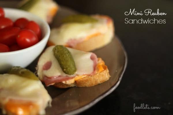 kid-friendly mini reuben sandwiches (a step-by-step recipe) - Foodlets