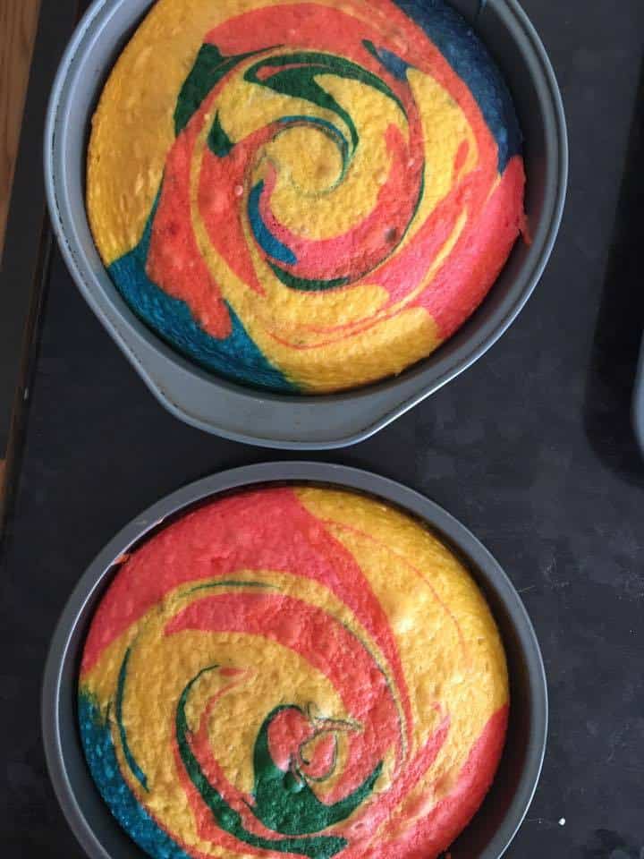 The Most Colorful Cake Ever (Inside and Out!) - Foodlets