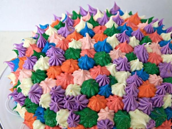 The Most Colorful Cake Ever (Inside and Out!) - Foodlets