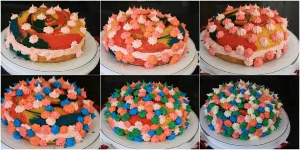 The Most Colorful Cake Ever (Inside and Out!) - Foodlets