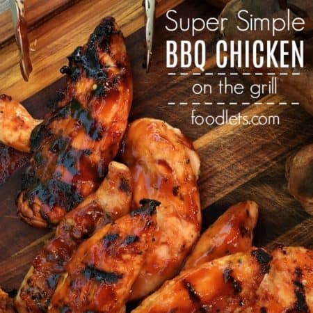 Super Simple BBQ Chicken Tenders | Foodlets