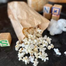 Homemade Microwave Popcorn - Foodlets
